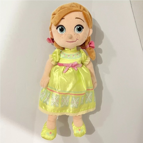 Toys | Disney Frozen 2 Young Anna Doll Plush 12 Soft Stuffed Toy Kids ...
